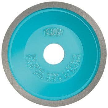 D12A2 100 x 25 x 20 mm Tyrolit Diamond Grinding Wheel