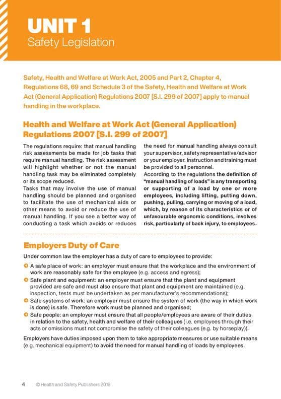 Manual Handling Handbook