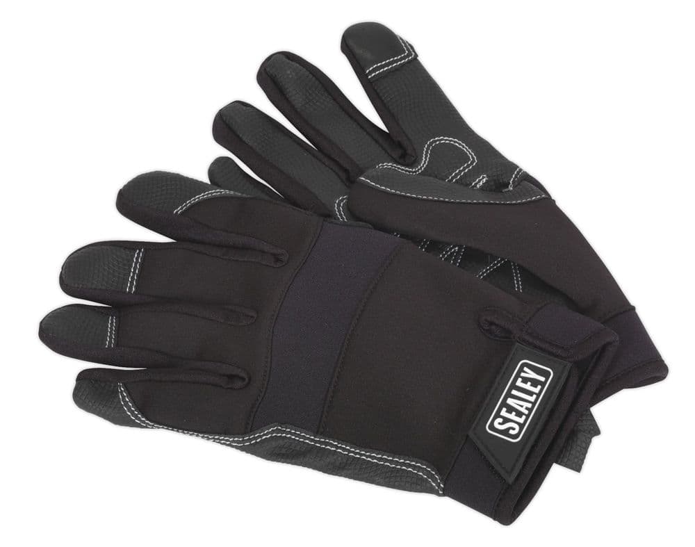 Mechanic's Gloves Light Palm Tactouch/Abtec4Abrasives