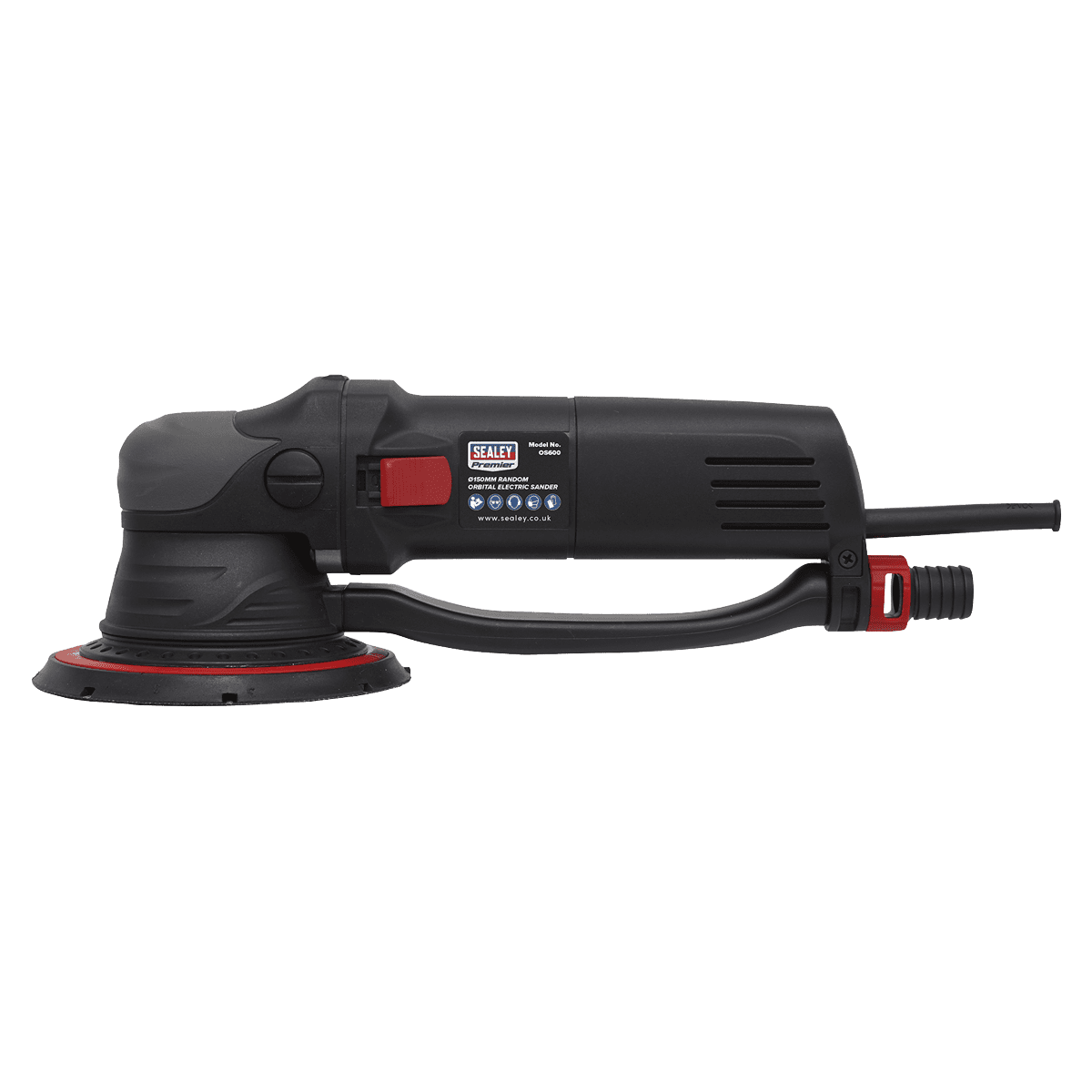 Sealey OS600 Random Orbital Electric Sander 150 mm 600W/230V