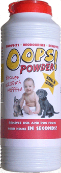 OOPS & OOPS POWDER - POO SICK AND URINE REMOVERS