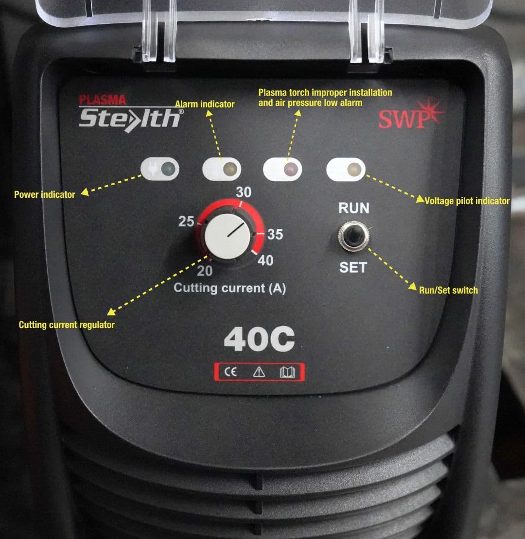 Stealth Cut 40 Plasma Cutter With Built In Compressor