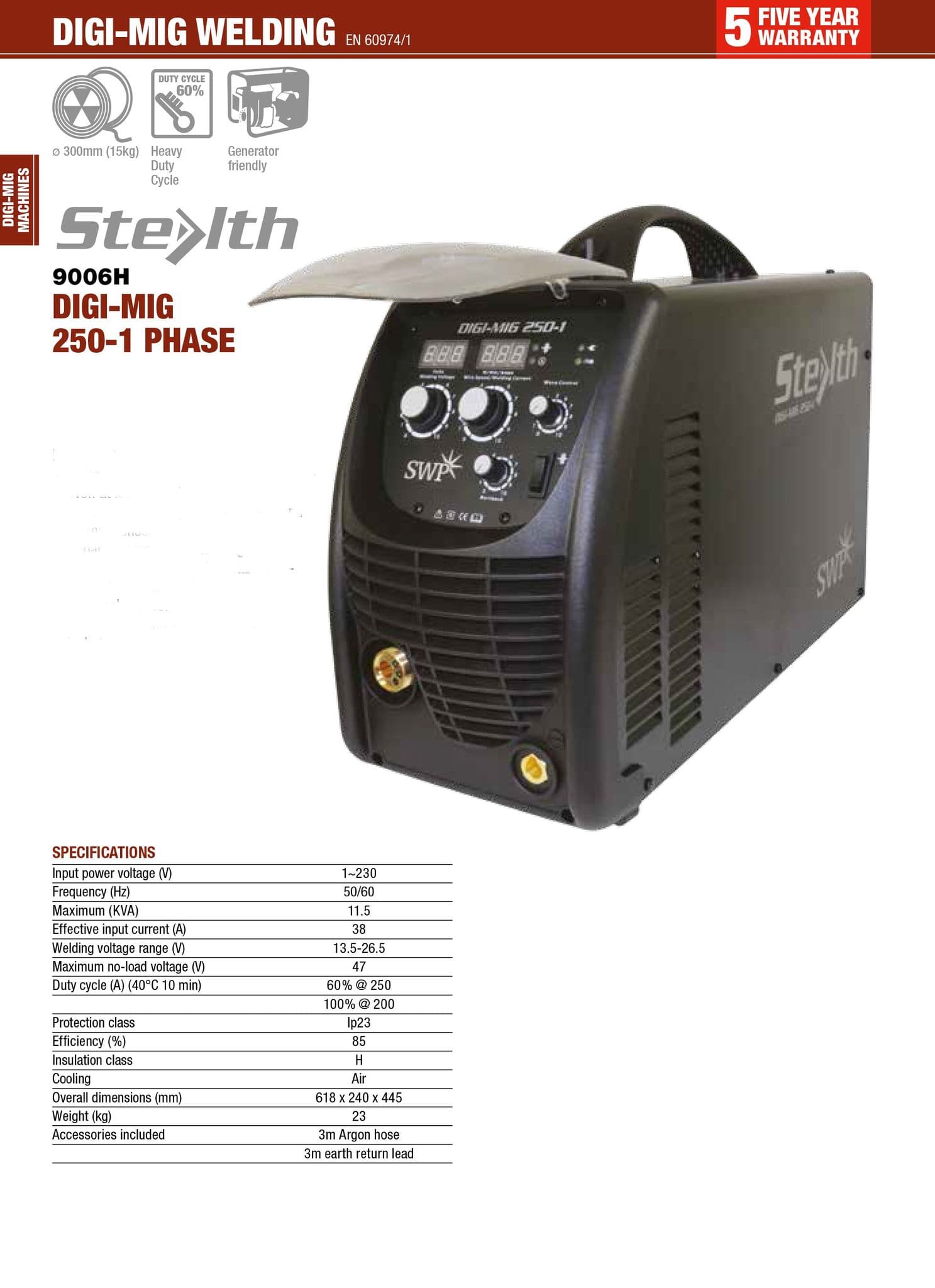 Stealth Digi-MIG 250-1