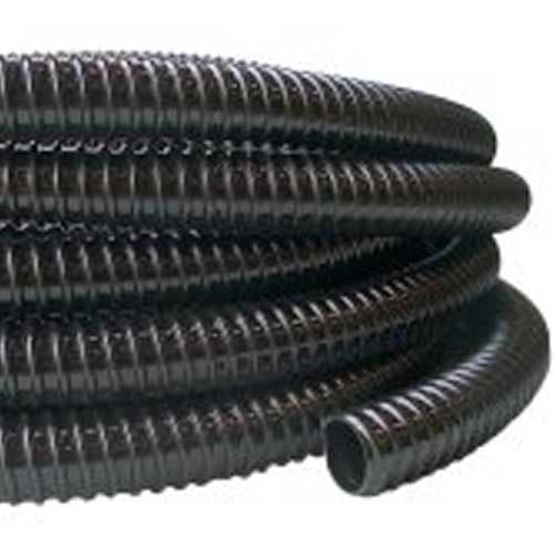 3/4" BLACK FLEXIBLE WASTE WATER HOSE 30M