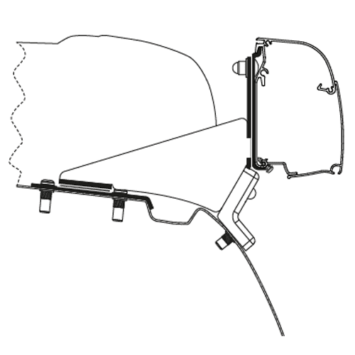 ADAPTER 4200 MERC BENZ VITO/V-CLASS SCA LIFT ROOF