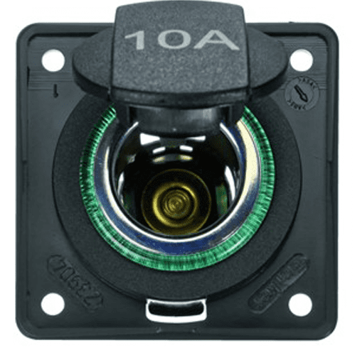 BERKER 12V SOCKET WITH COVER 10A