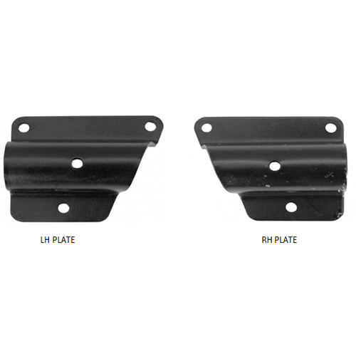 CARAVAN A FRAME BIKE RACK FIXATION PLATES - VARIOUS CHOOSE TYPE