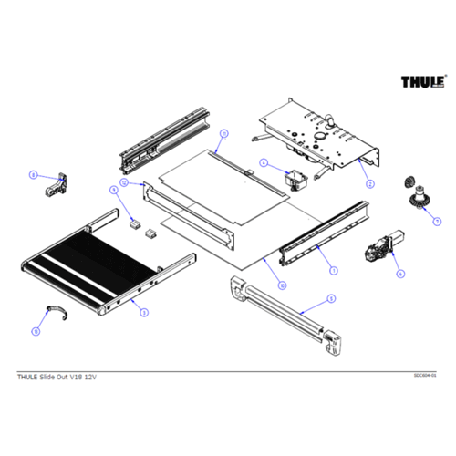 SLIDE-OUT STEP - V18 2018-2022 STANDARD VERSION