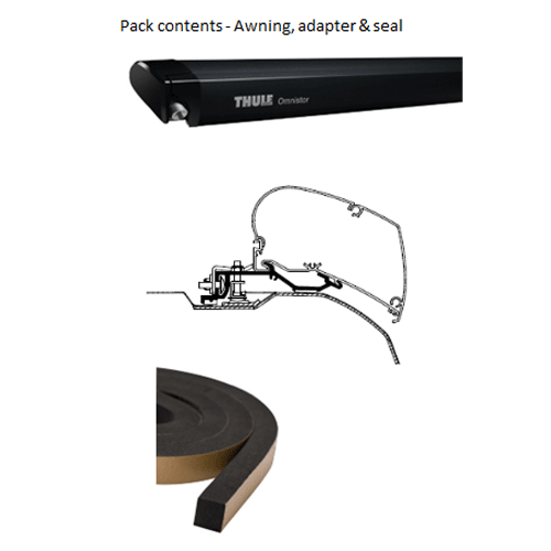 THULE 6300 ANTHRACITE - H2 DUCATO PACK