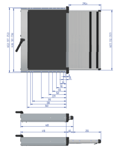 THULE G2 SLIDE-OUT STEP 12V