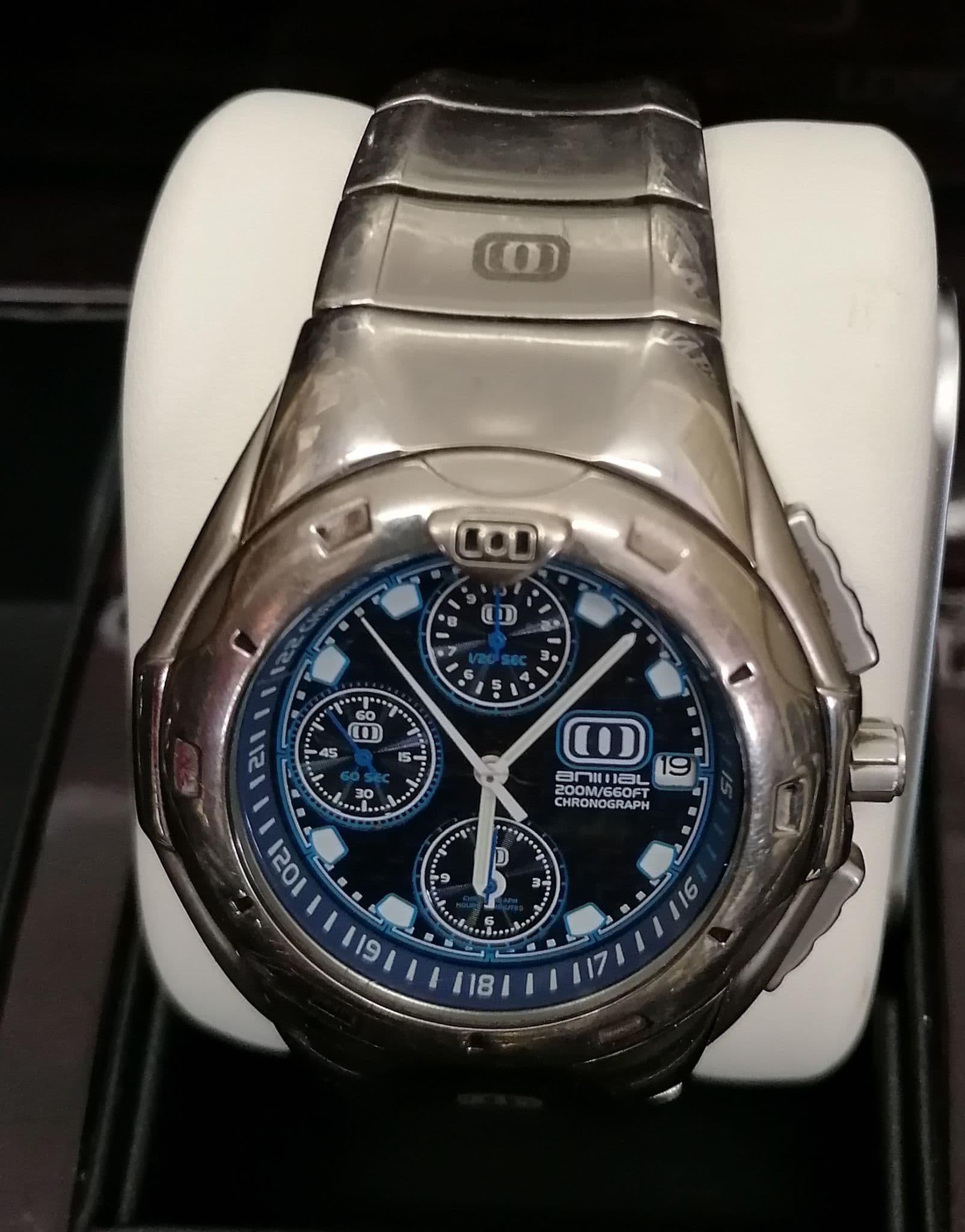 Animal Titanium quartz chronograph