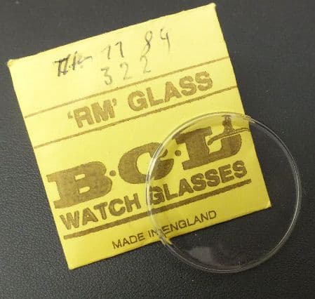 BCL Model RM Watch Glass Assorted Sizes