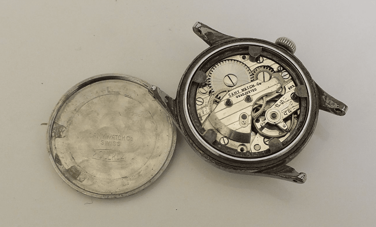 CAMY WATCH CO Military watch Running For Project or Repair