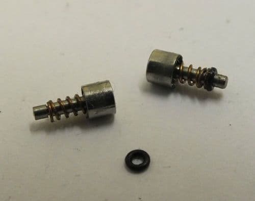 Chronograph set of 2 Steel round pushers large project