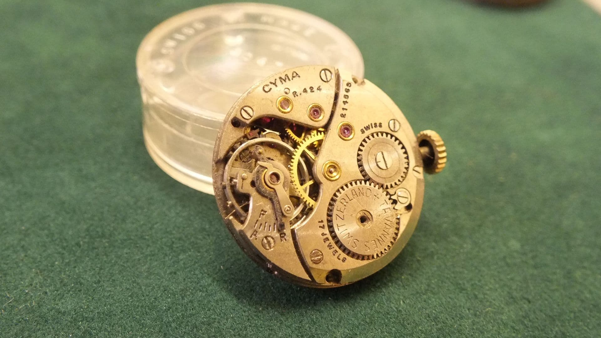 CYMA CAL R 484 Ladies movement Running With Dial Crown and Hands