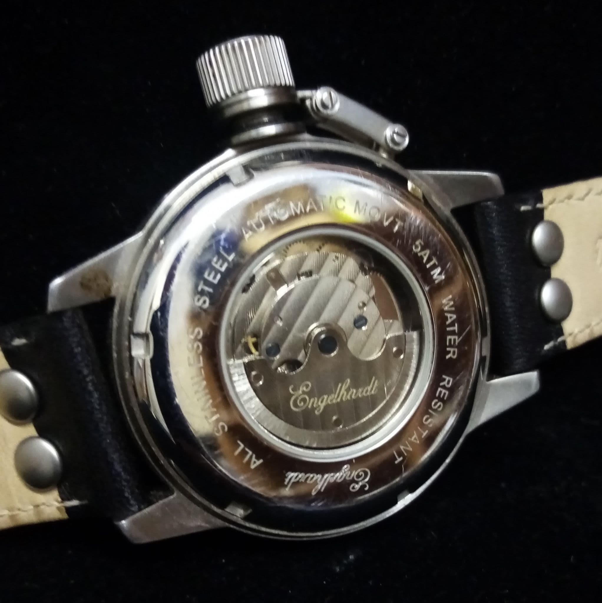 Engelhardt automatic chronograph running for project