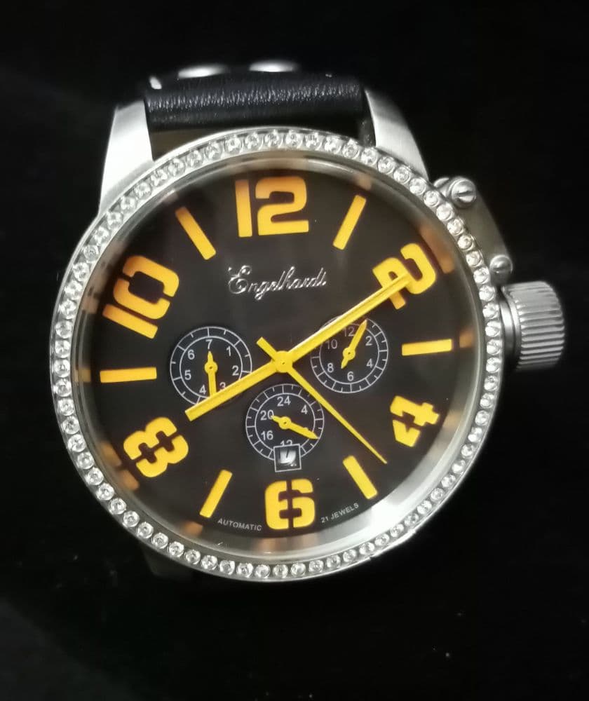 Engelhardt automatic chronograph running for project