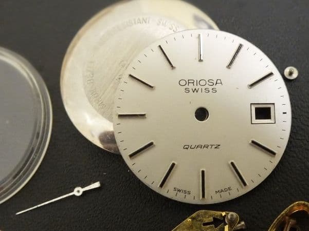 ESA 953 111 Quartz movement in parts with ORIOSA Dial