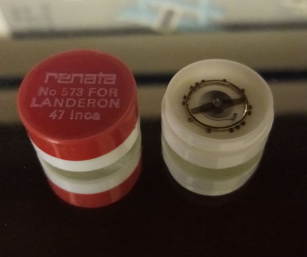 LANDERON No 573 Balance wheel Renata 47 Inca