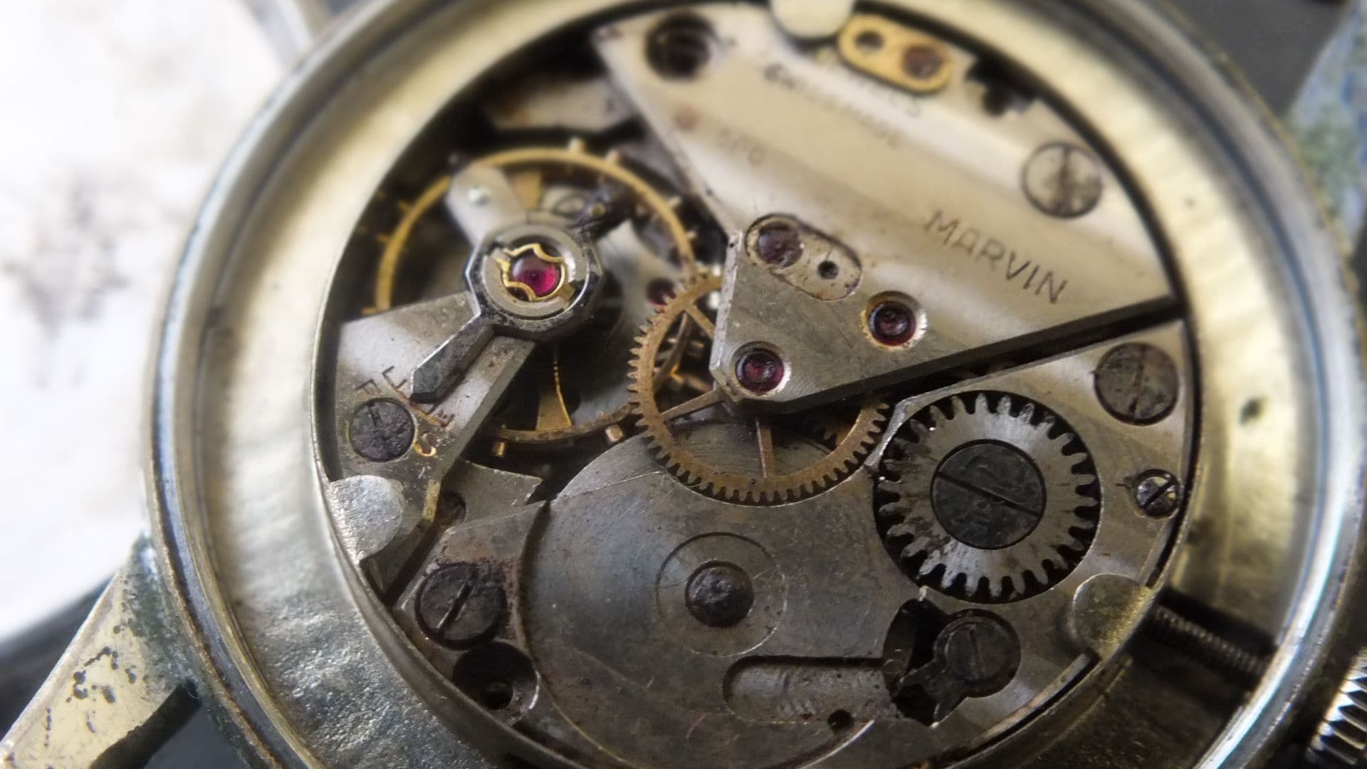 MARVIN HERMETIC CAL 560 Movement Gents watch for project