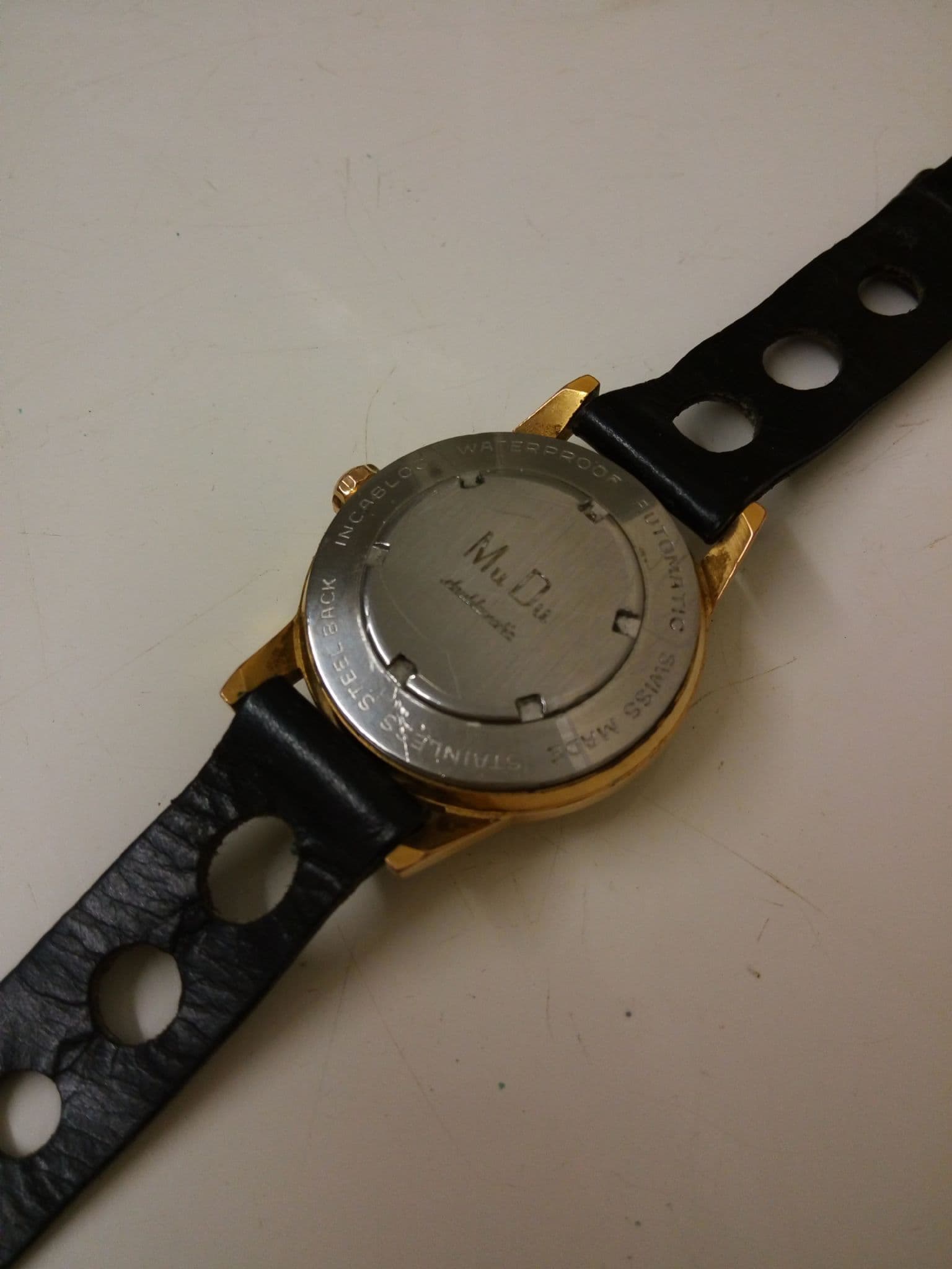 MuDu doublematic gold plated