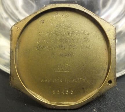 ROLEX Gold filled back plate for project