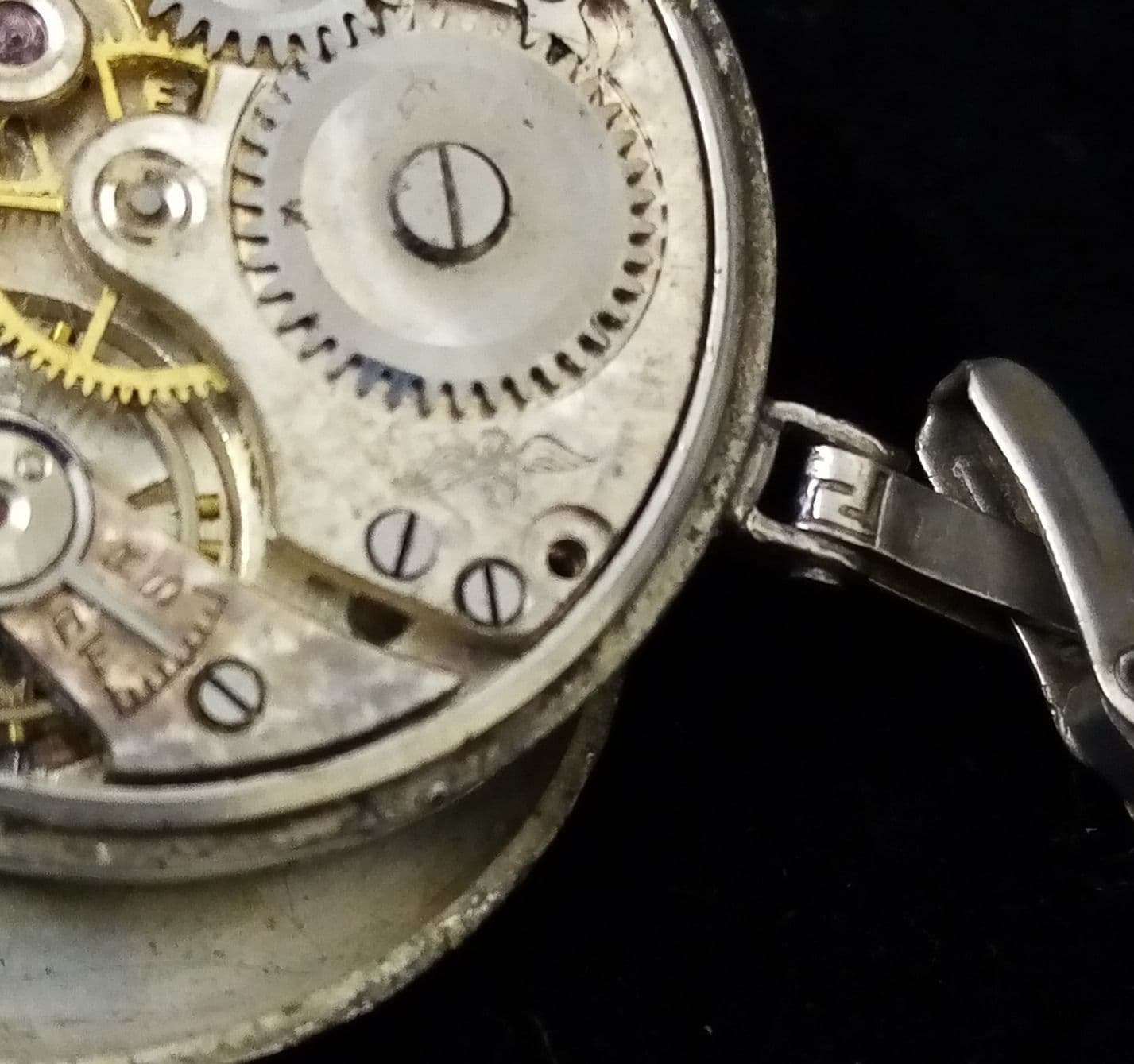 Rotary solid 800 silver cased and strap for project