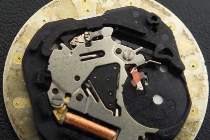 SEIKO quartz movement with dial and hands