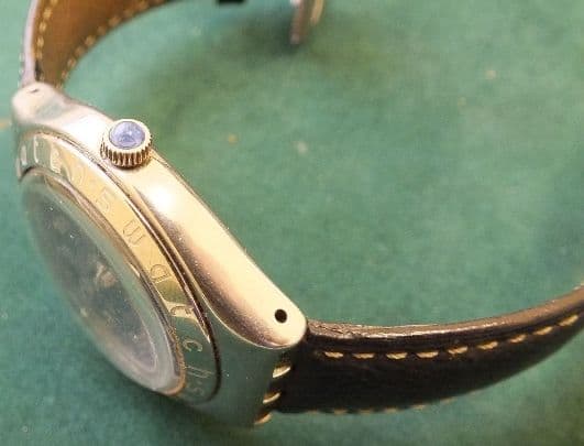 SWATCH AG 1993 ETA movement watch 24 Hr dial Runs for project