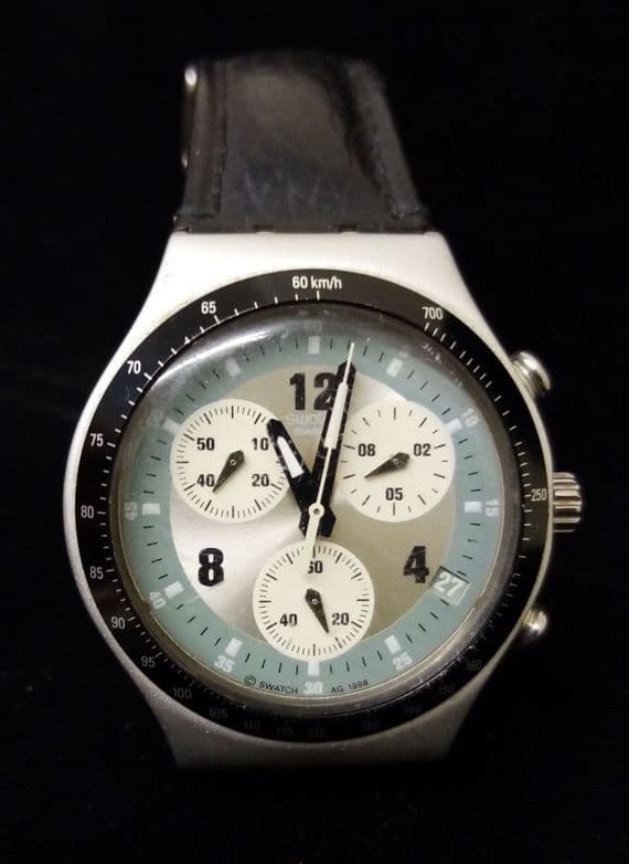 Swatch irony aluminium chronograph