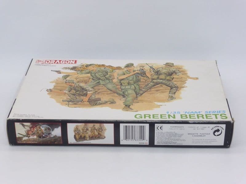 Dragon Plastic 1/35th Kit No 3309 - Green Berets "NAM Series"