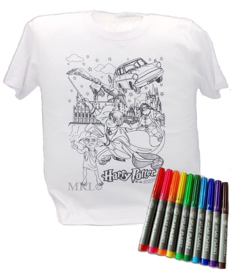 Harry Potter Colour in T-Shirt
