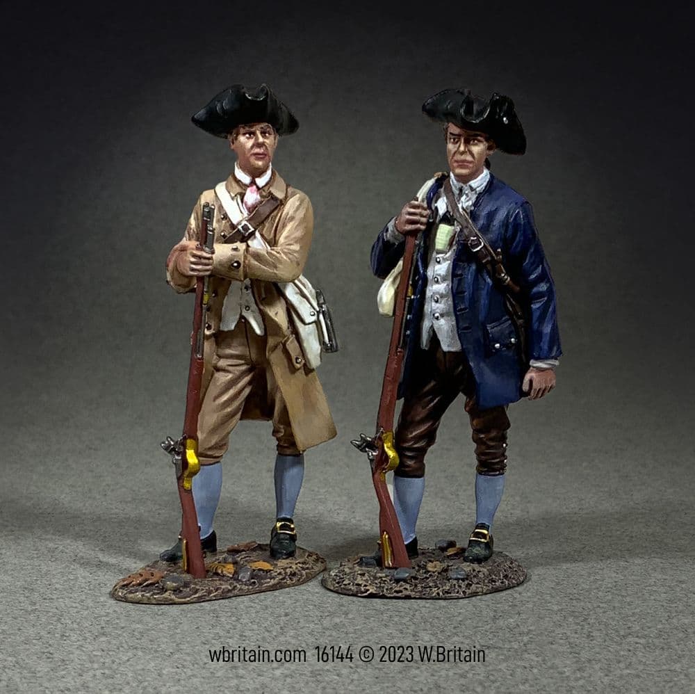 WB16144 - Brothers in Arms Two Brothers in the Colonial Militia 1775