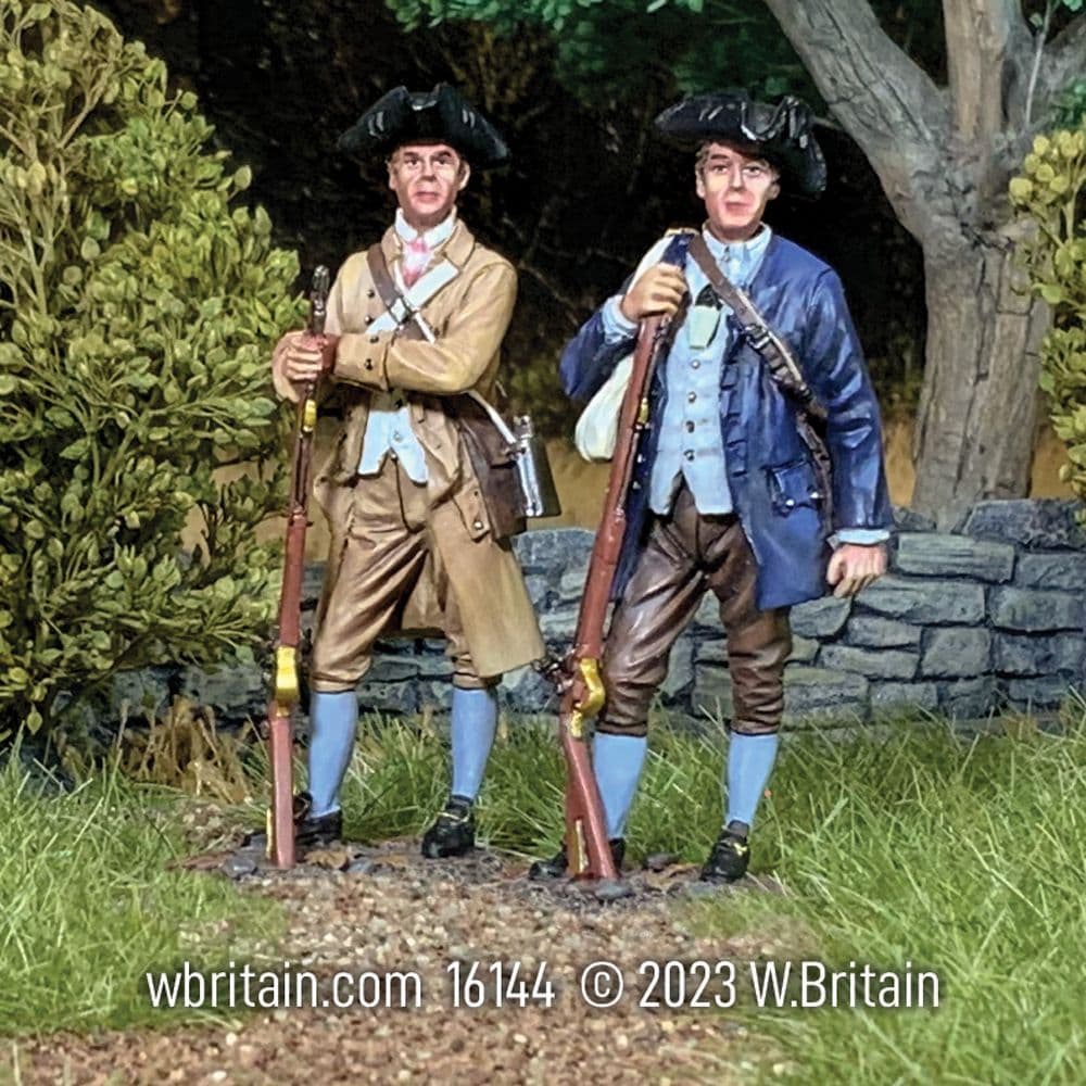 WB16144 - Brothers in Arms Two Brothers in the Colonial Militia 1775