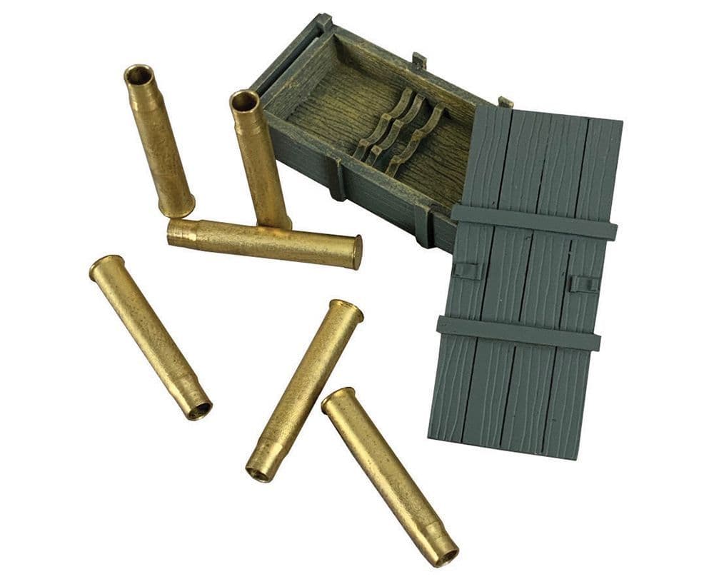 WB25085 German 88mm Gun Crate Empty Shells
