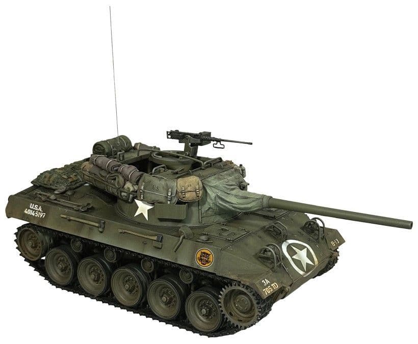 WB25224 - US M18 Hellcat Tank Destroyer 704th TDB Ardennes 1944-5
