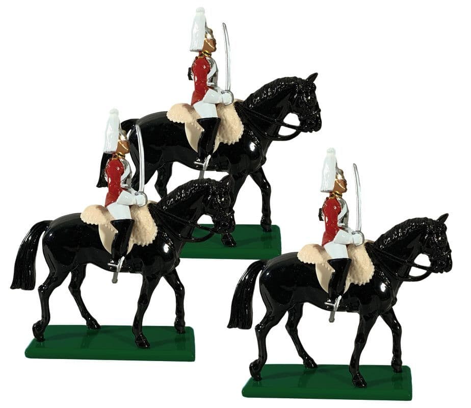 WB43205 - 3 Mounted Life Guard Troopers Box Set 1
