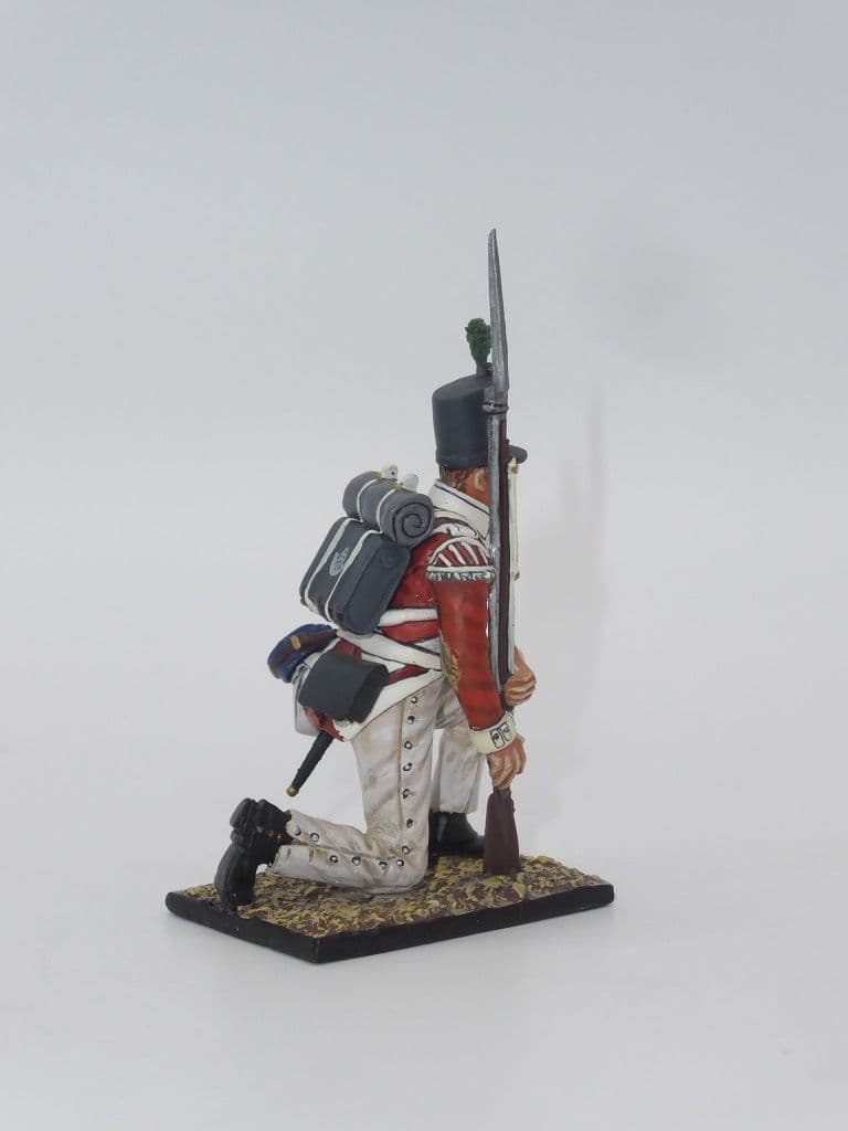 Centurion NAP10 - British 43rd Foot Light Infantry Private Kneeling Ready