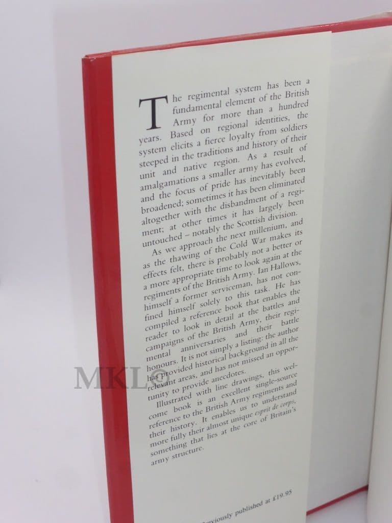 Regiments And Corps Of The British Army