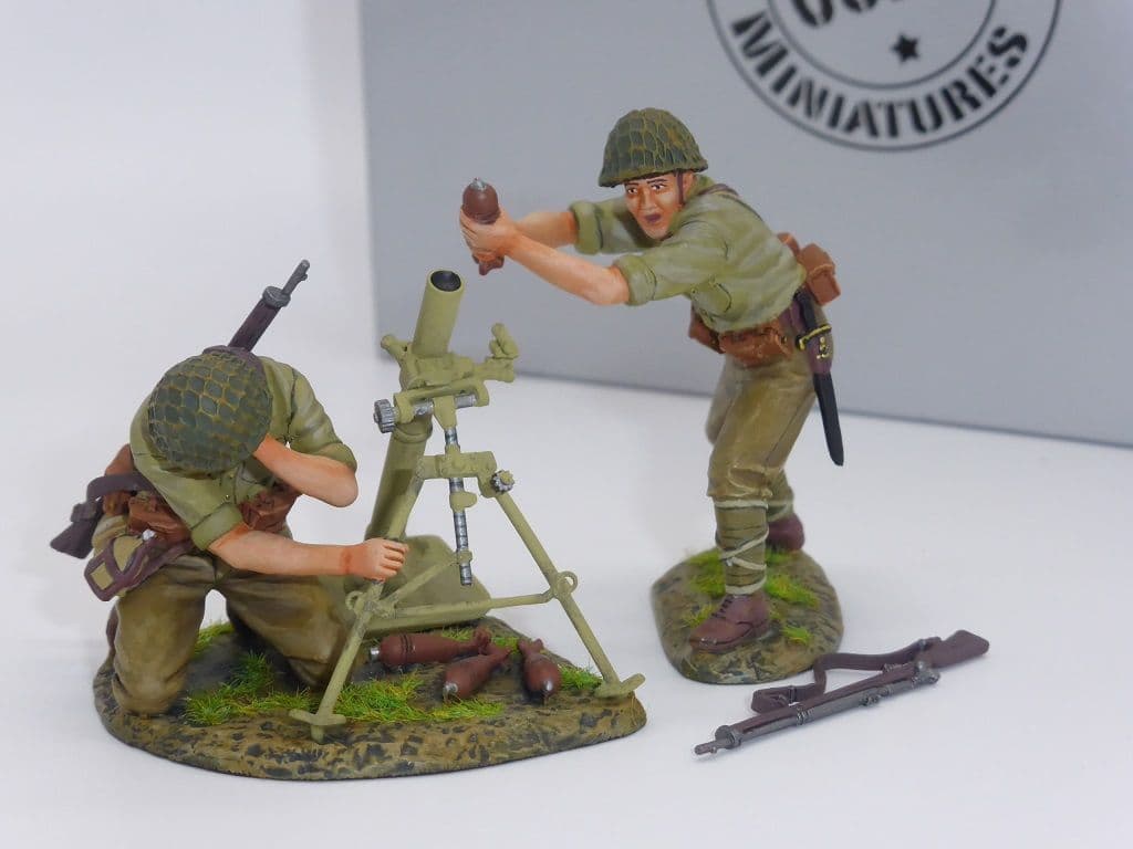THOMAS GUNN RS059 - WWII Japanese 80mm Mortar with Crew