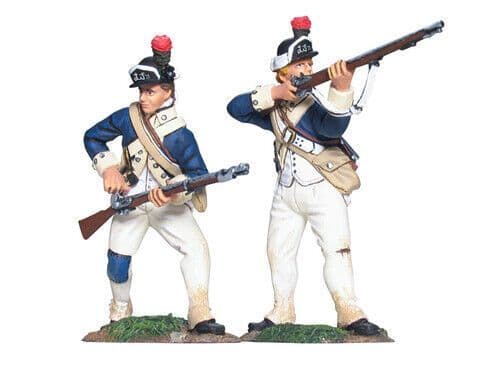 WB17962 American New York Light Infantry Firing Line Set