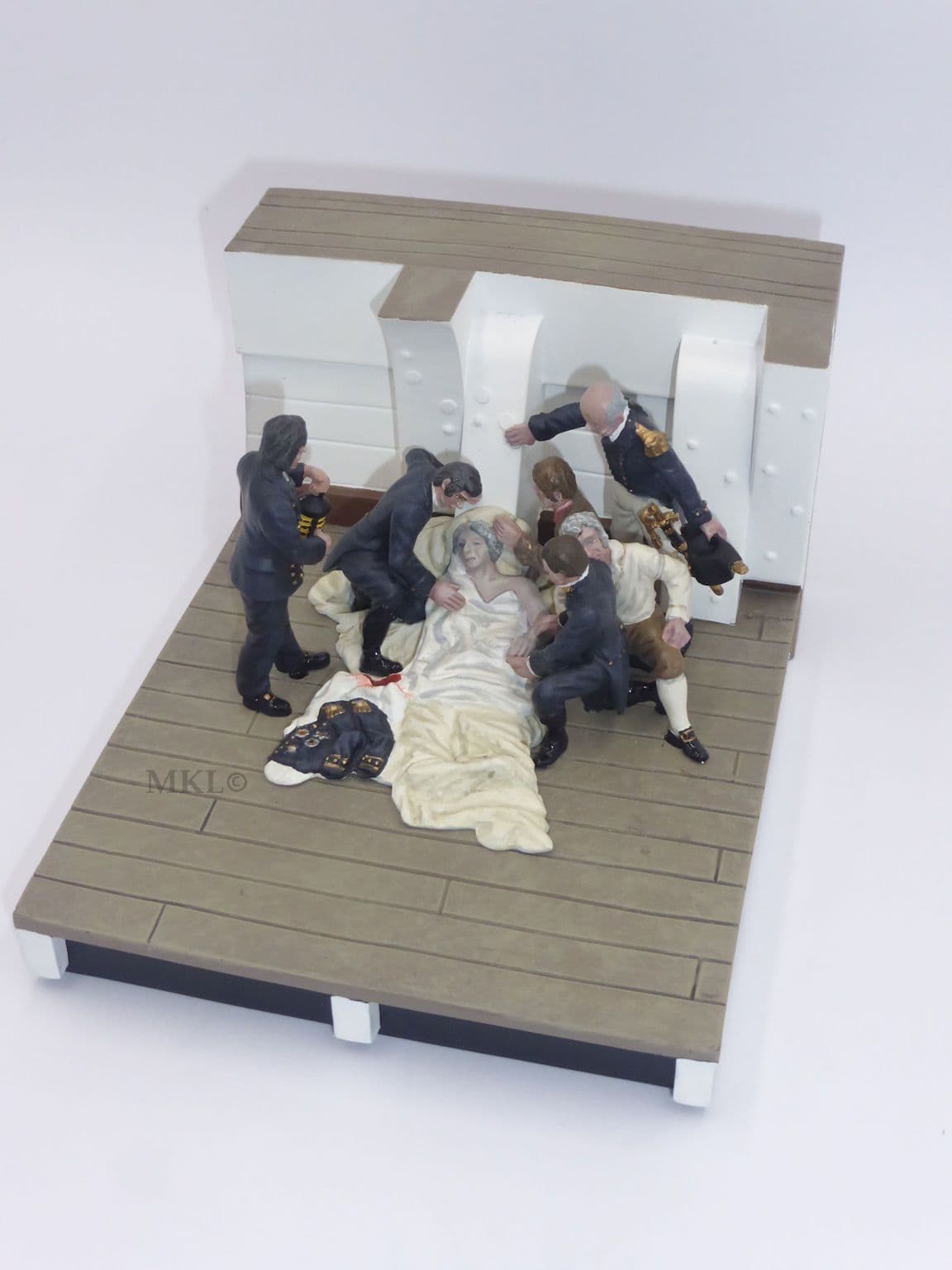 WB41142 - Nelson Death Scene On Victory Limited Edition