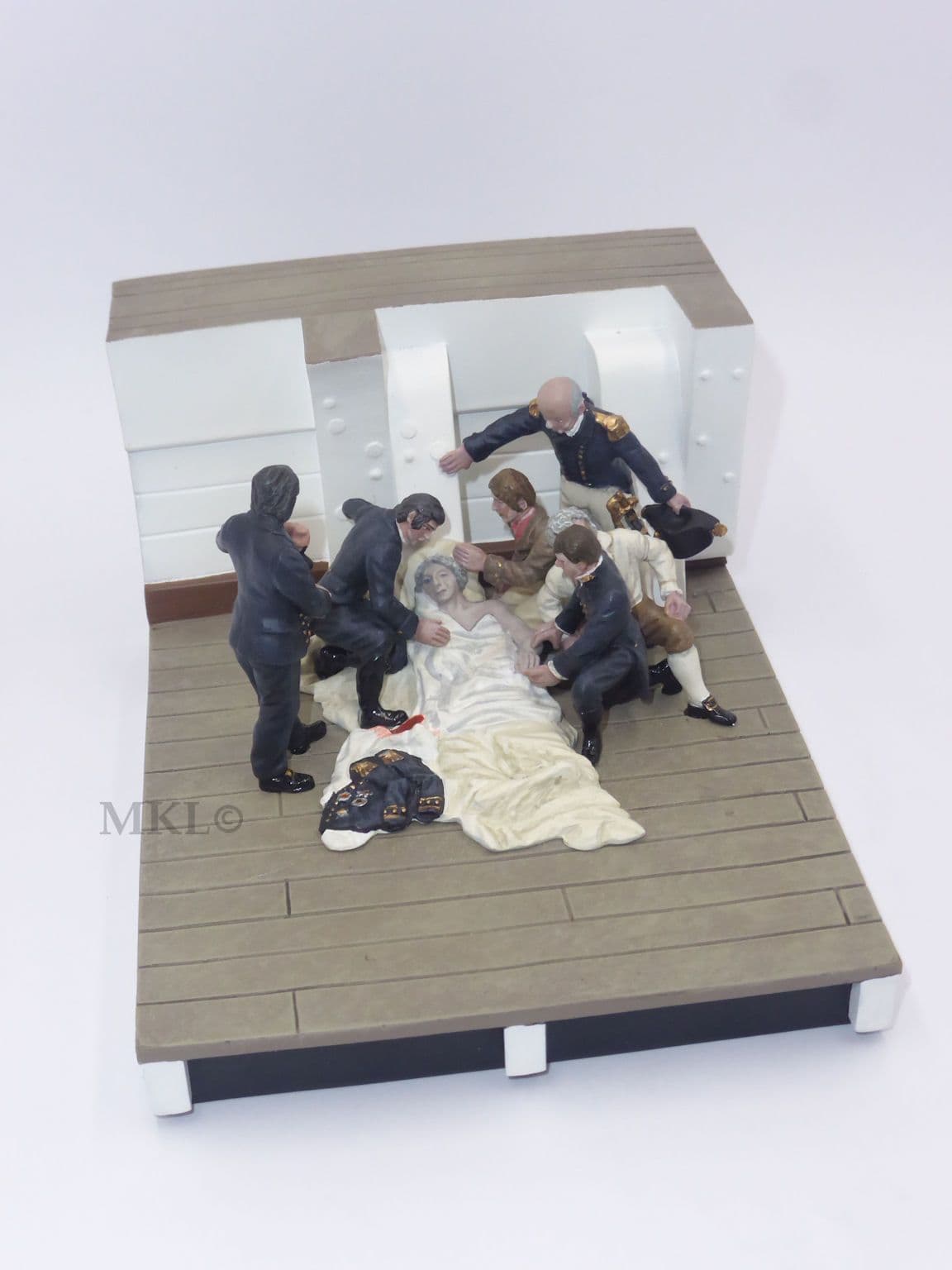 WB41142 - Nelson Death Scene On Victory Limited Edition