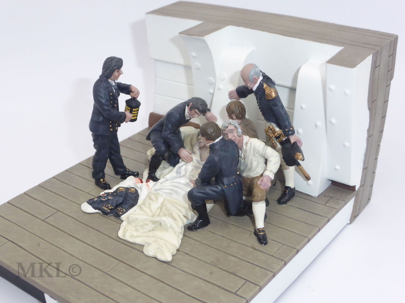 WB41142 - Nelson Death Scene On Victory Limited Edition