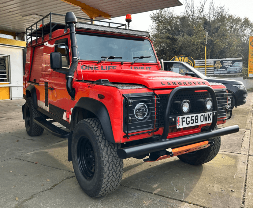 SOLD Defender 110 Utility 2009 FG58 OWK