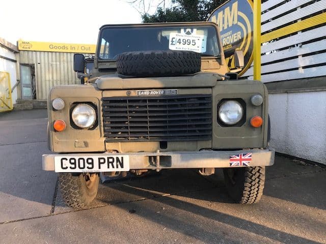 SOLD Ex-Military RAF Land Rover Defender 90 1986 SOLD