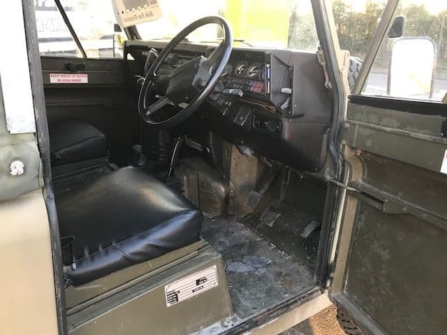 SOLD Ex-Military RAF Land Rover Defender 90 1986 SOLD