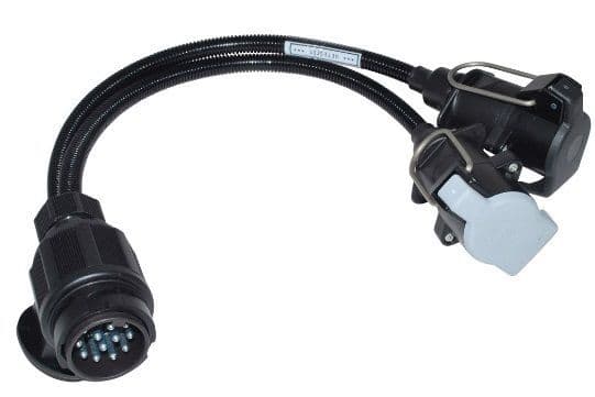 13-pin to 2 x 7-pin Adaptor