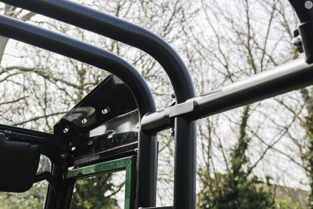 90 Soft Top Heavy Duty Bar Set with Canvas Hood