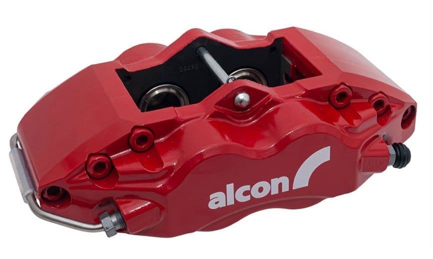 Alcon Defender Rear Brake Kit - Red Calipers 4 Pistons